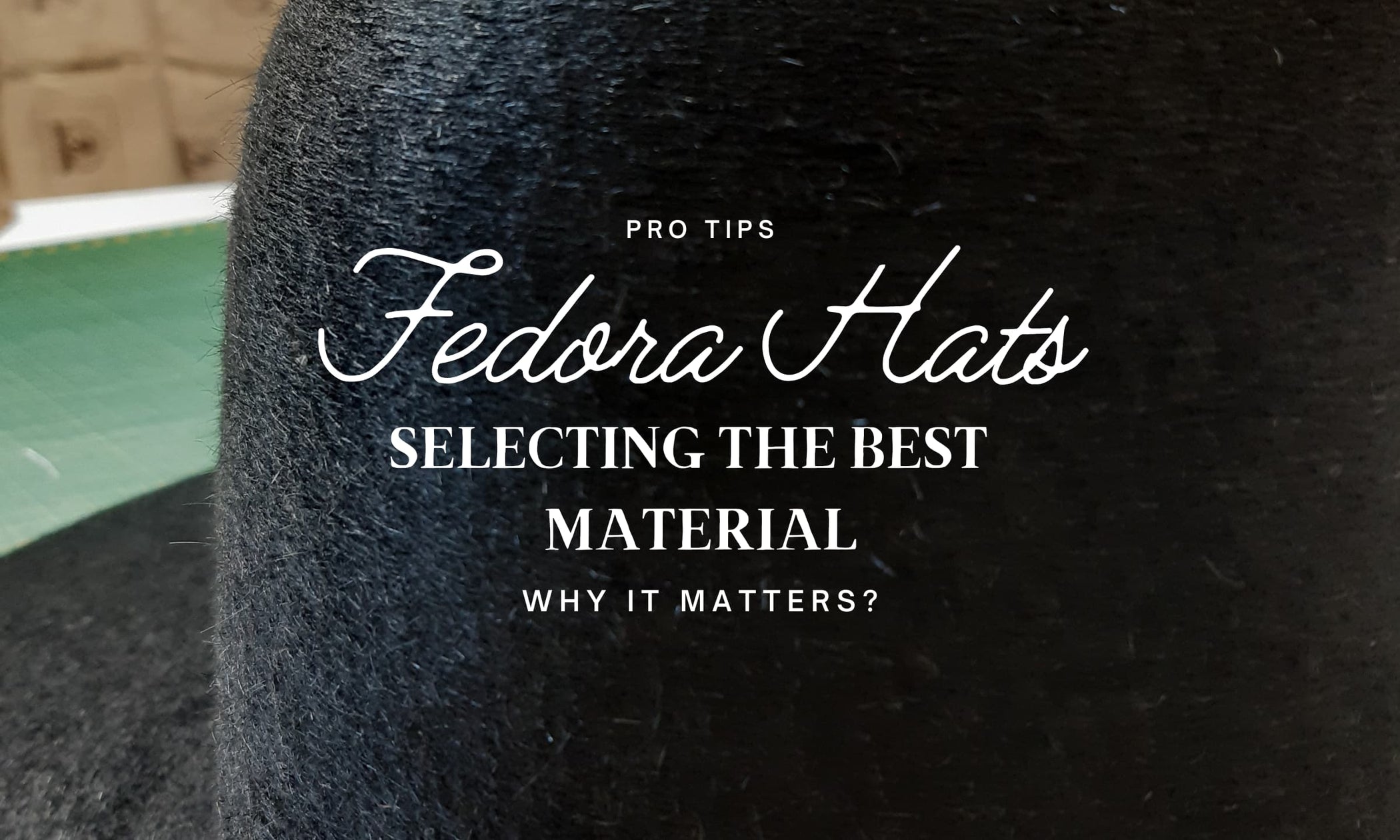 Crafting Elegance: Bespoke Fedoras for the Modern Gentleman – Agnoulita