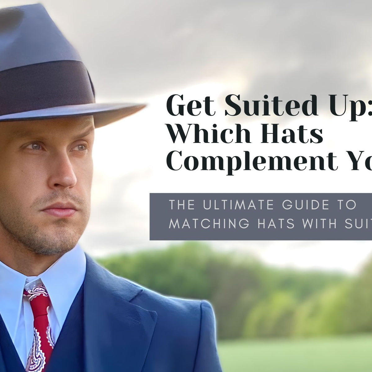 Suit Up in Style: The Best Hat and Suit Pairings – Agnoulita Hats
