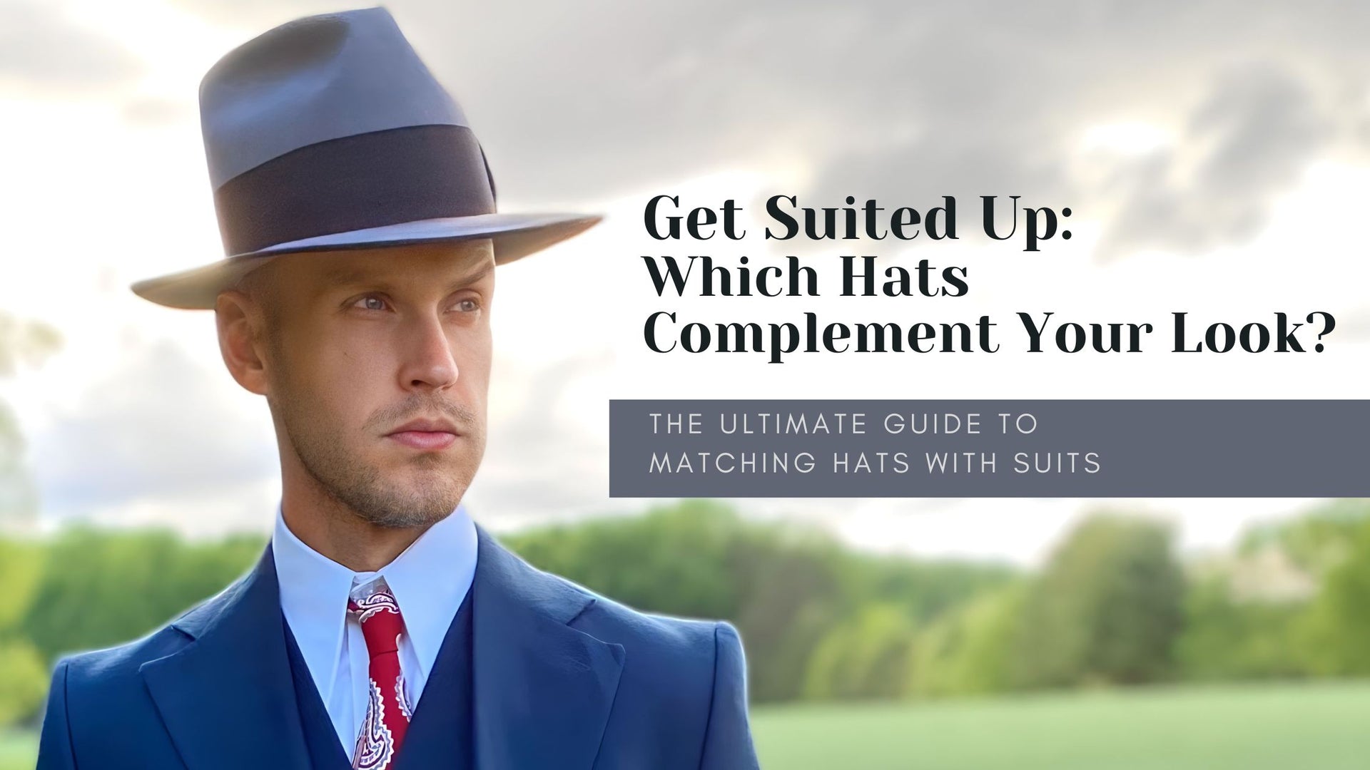 Suit Up in Style: The Best Hat and Suit Pairings – Agnoulita Hats