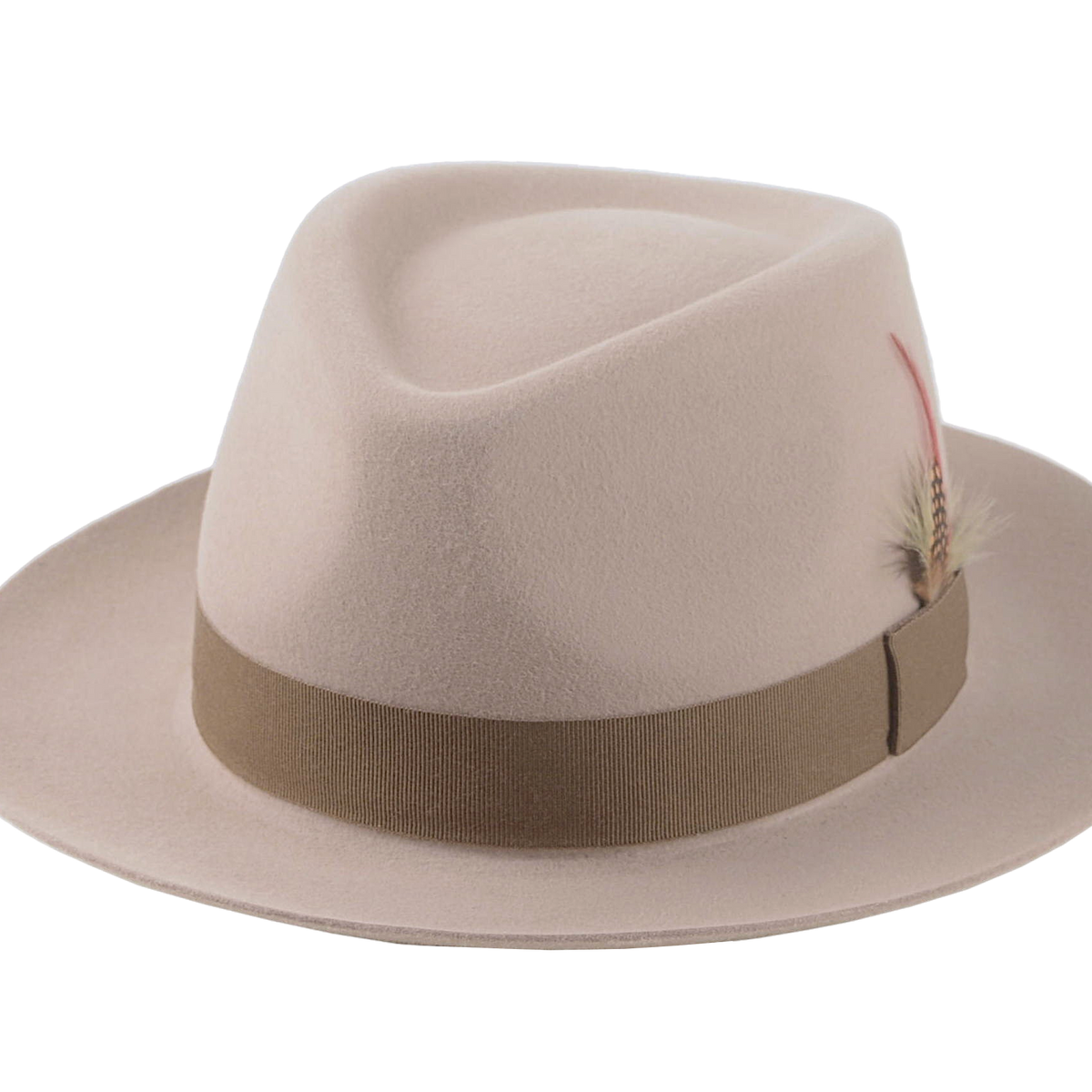 Medium Crown Fedora Hat - The Clubber | Agnoulita Hats