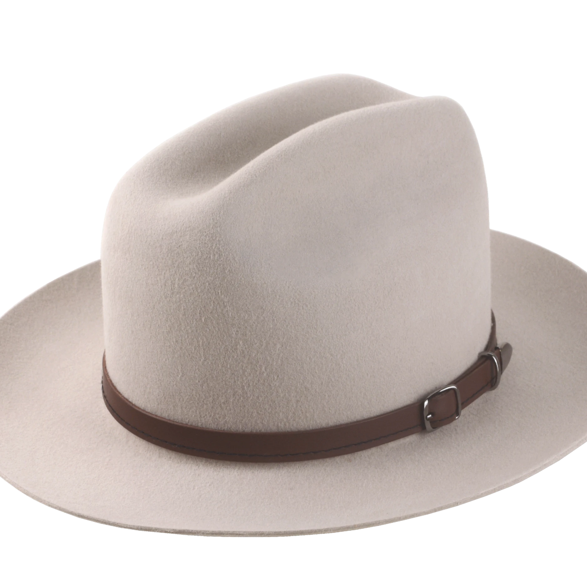 Beige Cowboy Fedora Hat - The Patriot | Agnoulita Hats