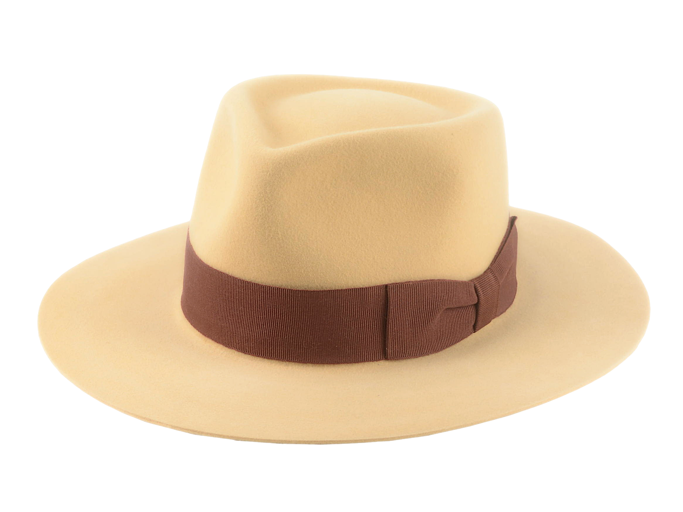 Yellow Wide Brim Fedora - The Rusty 11 | Agnoulita Hats