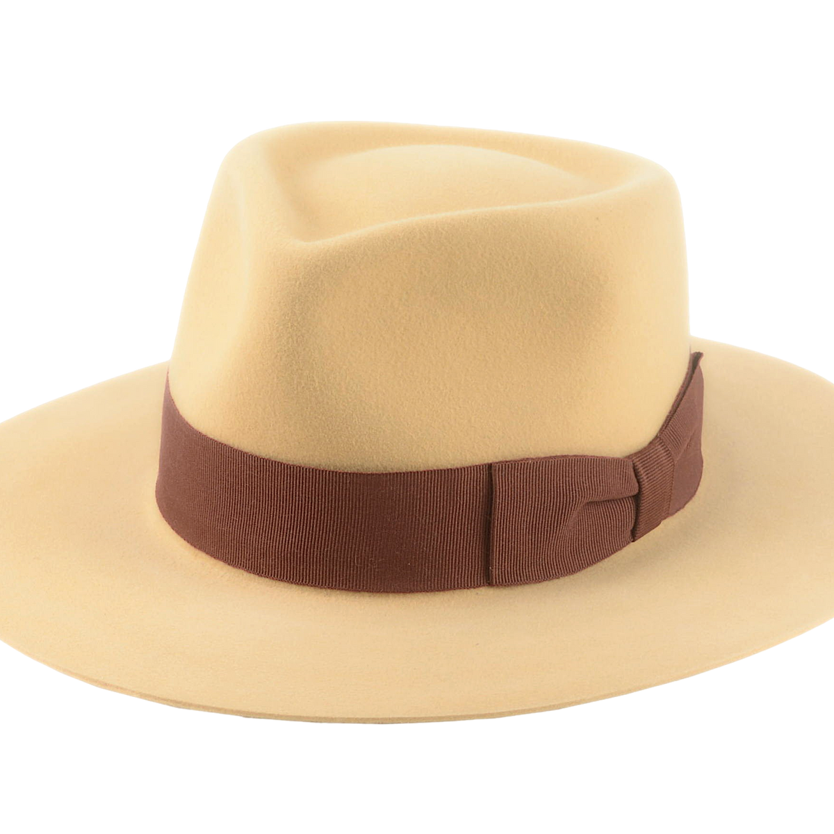 Yellow Wide Brim Fedora - The Rusty 11 | Agnoulita Hats