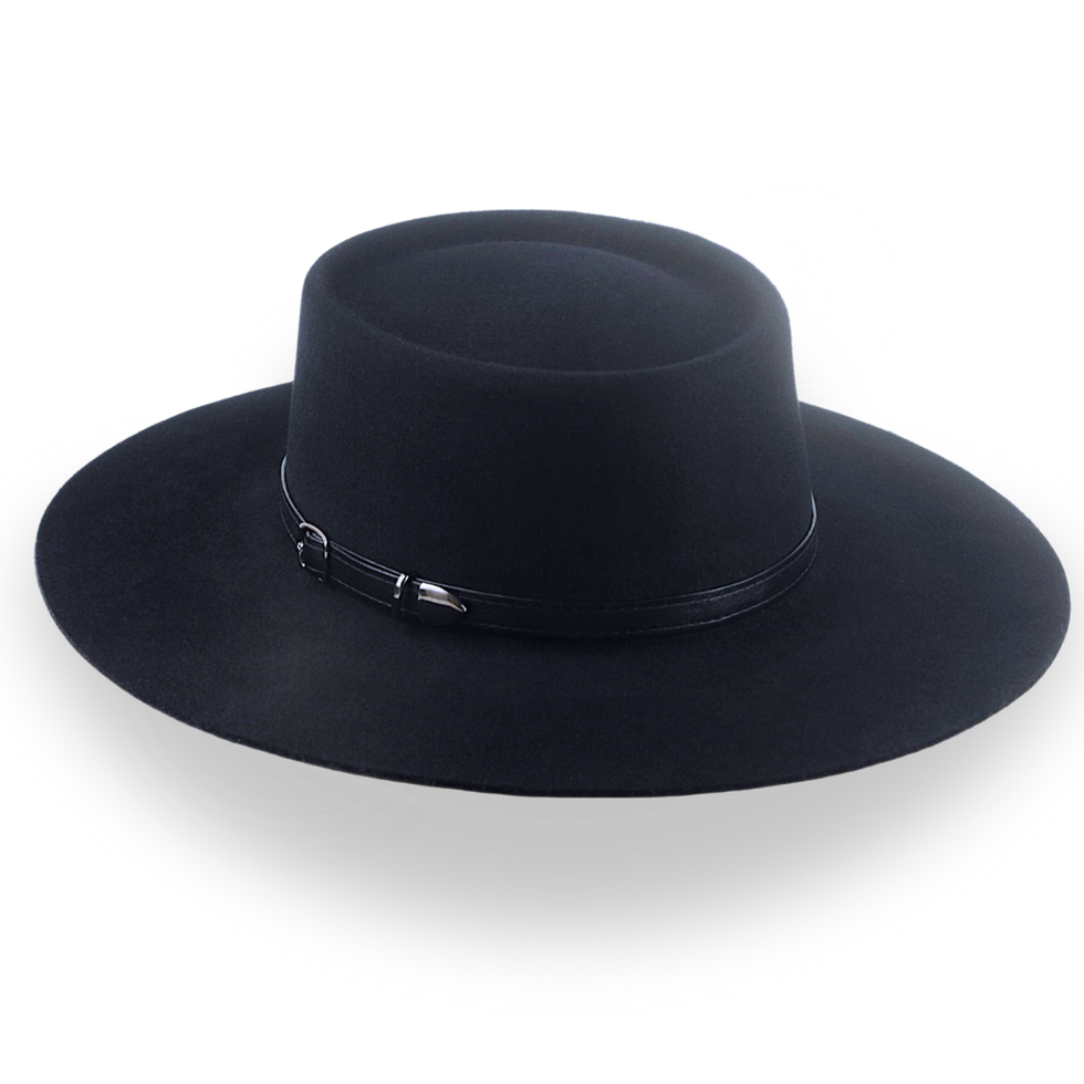 Flat Brim Cowboy Hats | Custom Sized | Agnoulita Hats