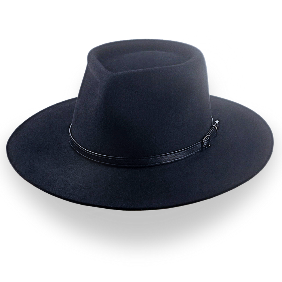 Flat Brim Cowboy Hats | Custom Sized | Agnoulita Hats