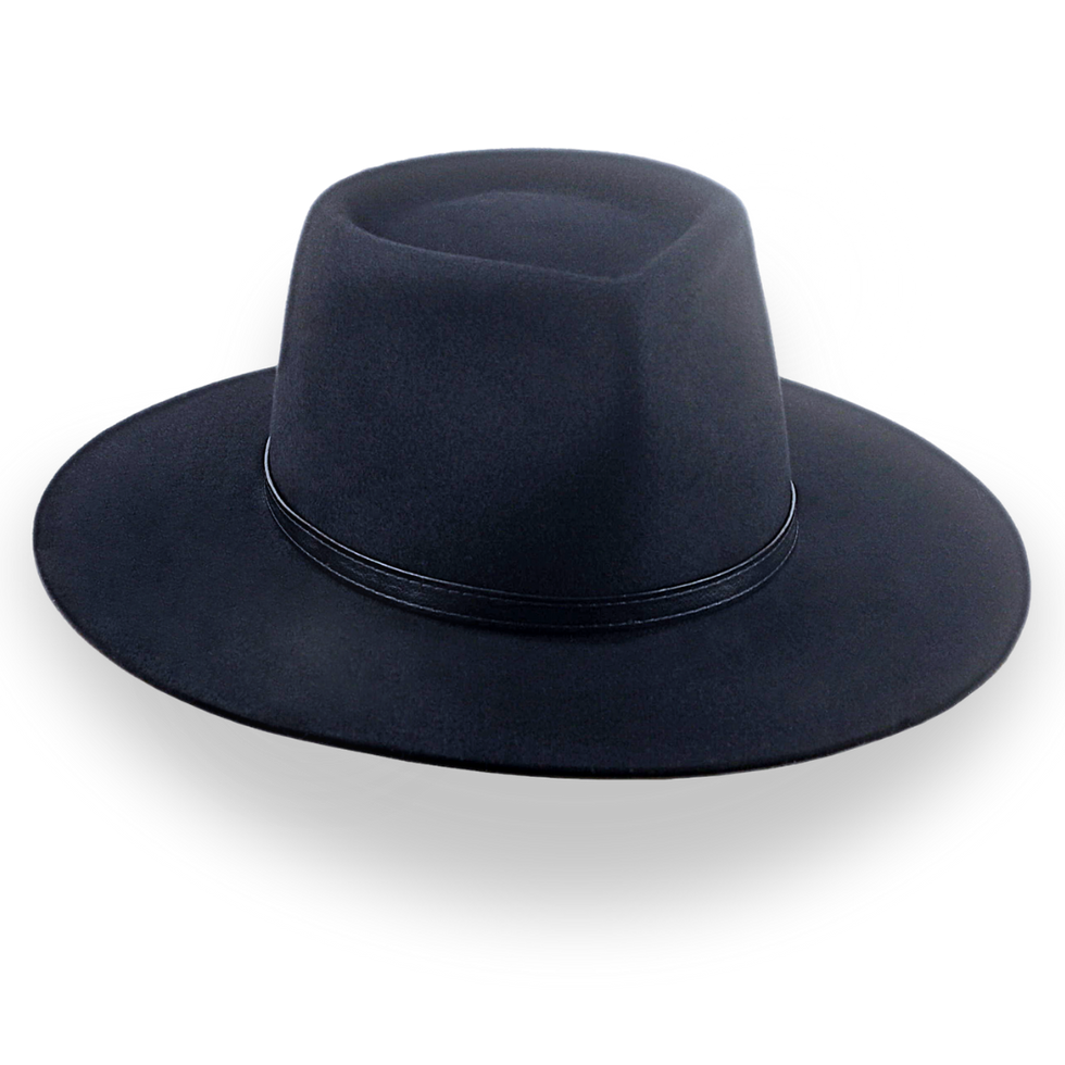 Flat Brim Cowboy Hats | Custom Sized | Agnoulita Hats