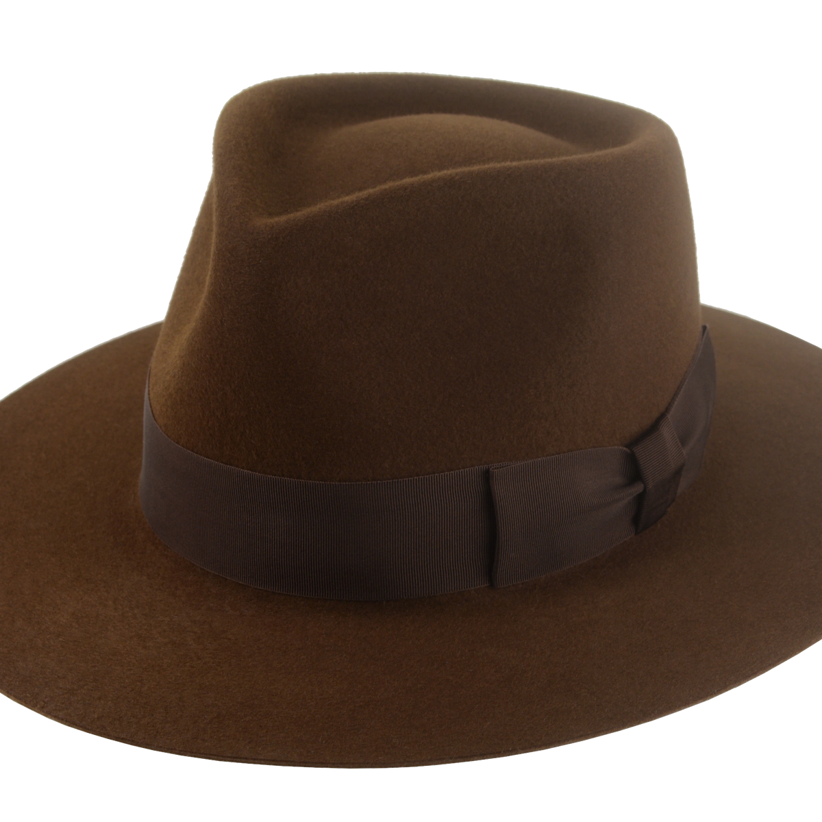 Durable Flat Brim Fedora - The Discoverer | Agnoulita Hats