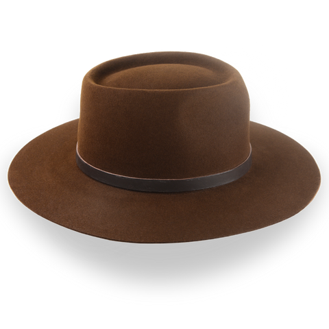 Flat Brim Cowboy Hats | Custom Sized | Agnoulita Hats