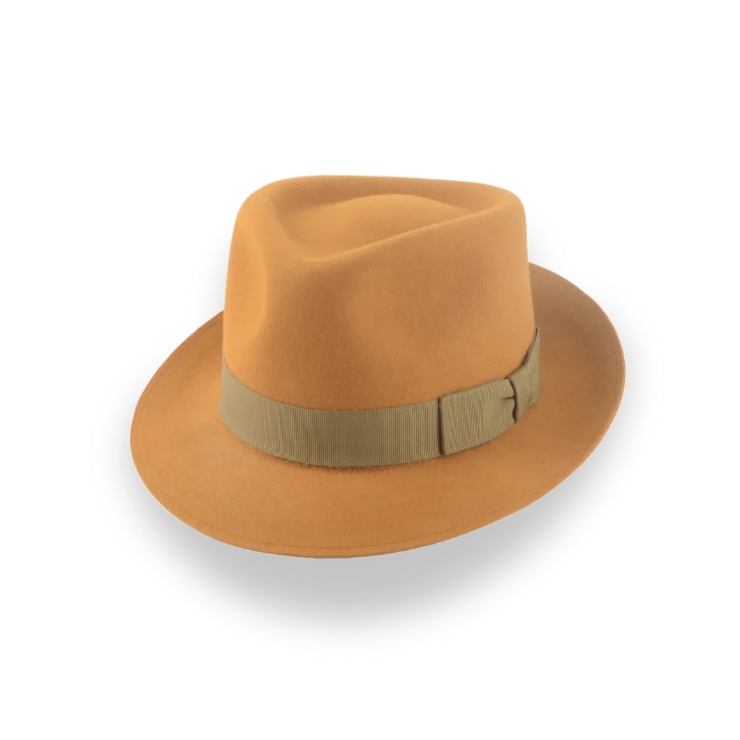 Small Brim Trilby Fedora Hat - The Colombo – Agnoulita Hats