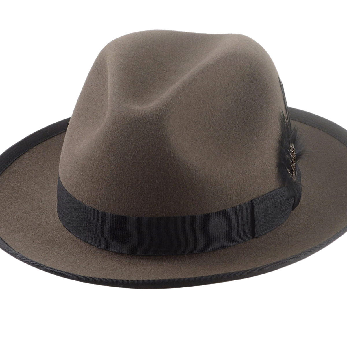 Modern Wide Brim Fedora Hat - The Thiago | Agnoulita Hats