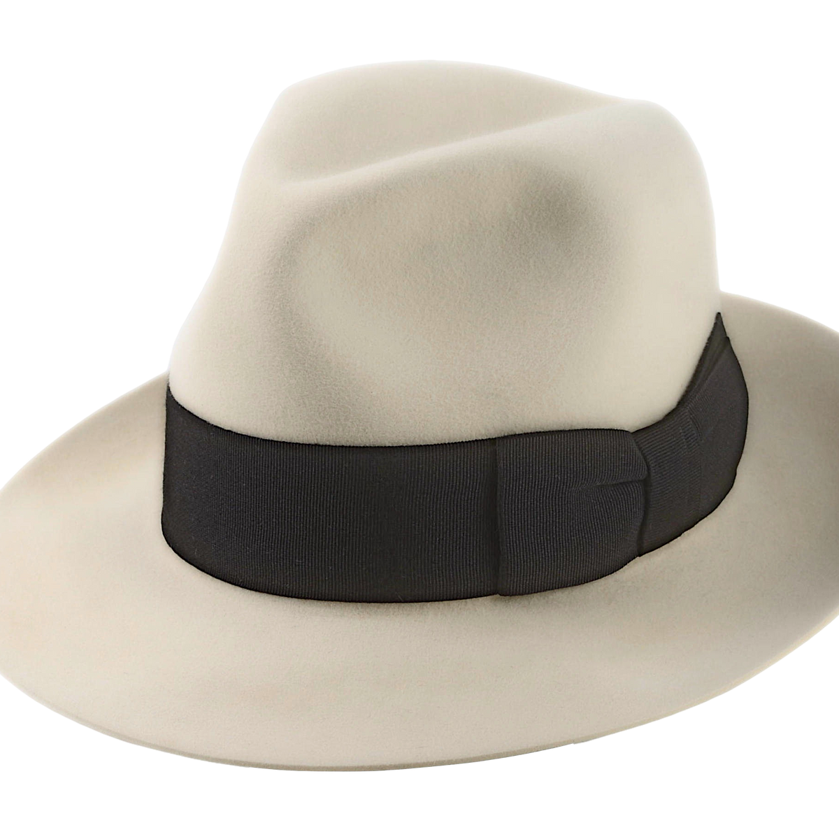 Custom Cream Fedora - The Caliber | Agnoulita Hats