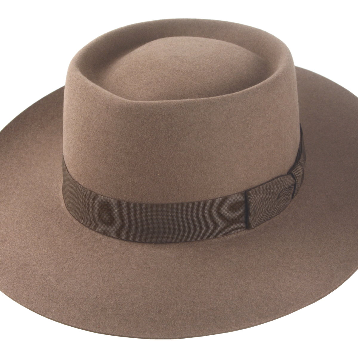 Premium Wide Brim Pork Pie Hat - The Oppenheimer | Agnoulita