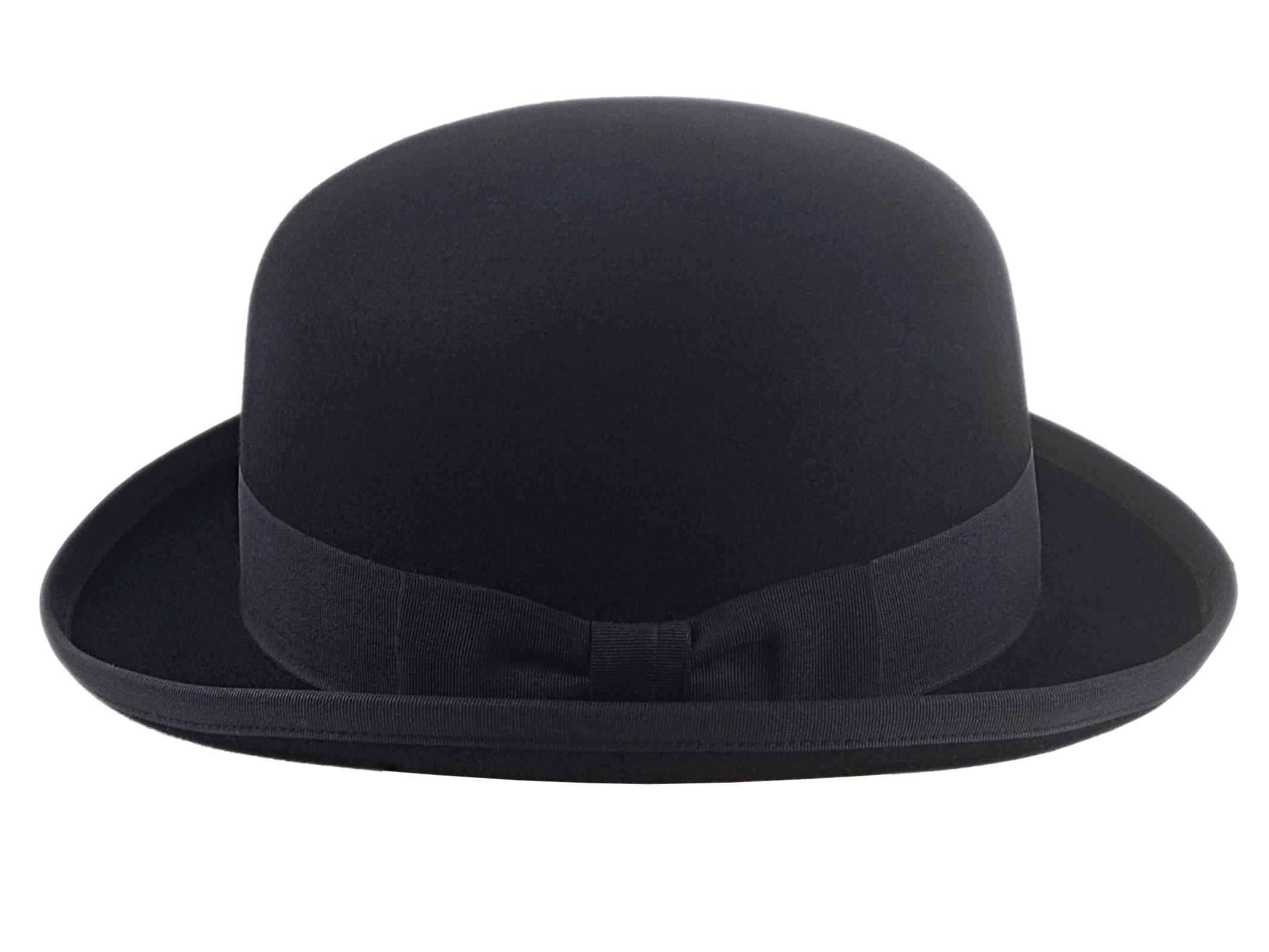 Black Felt Derby Hat - The Ascot | Agnoulita Hats