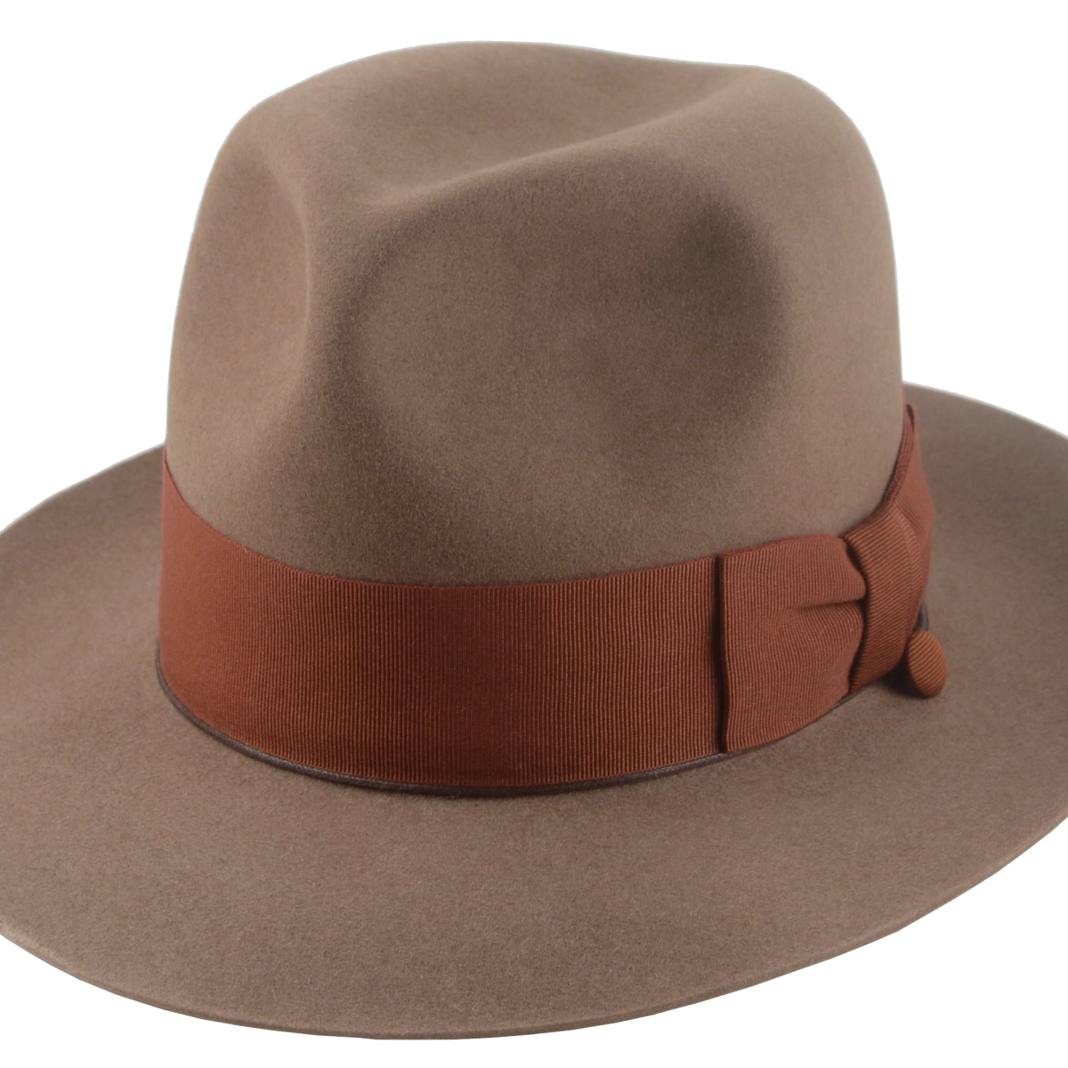 Light Brown Indy Fedora - The Pharaoh | Agnoulita Hats