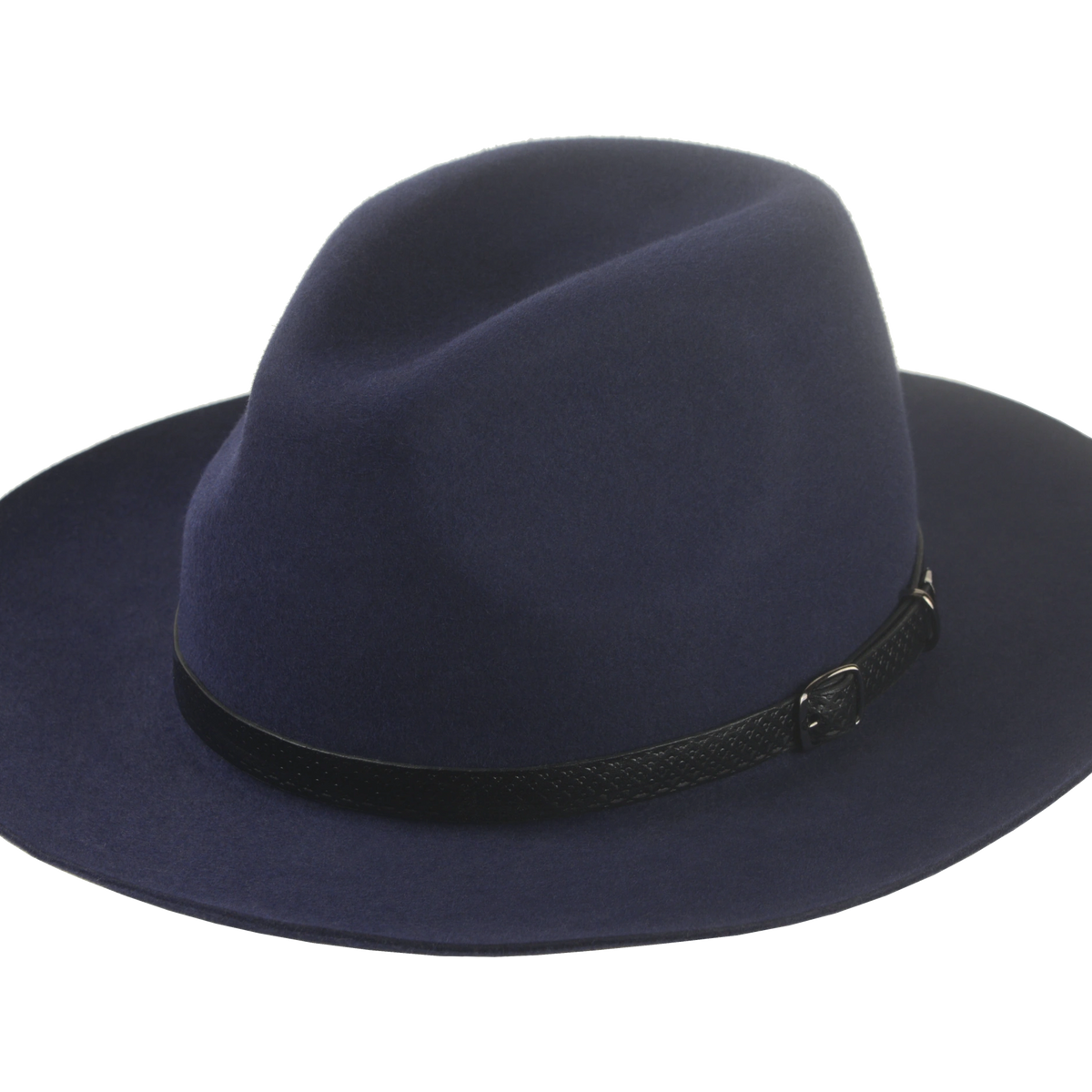 Dark Blue Outback Fedora - The Rebel | Agnoulita Hats