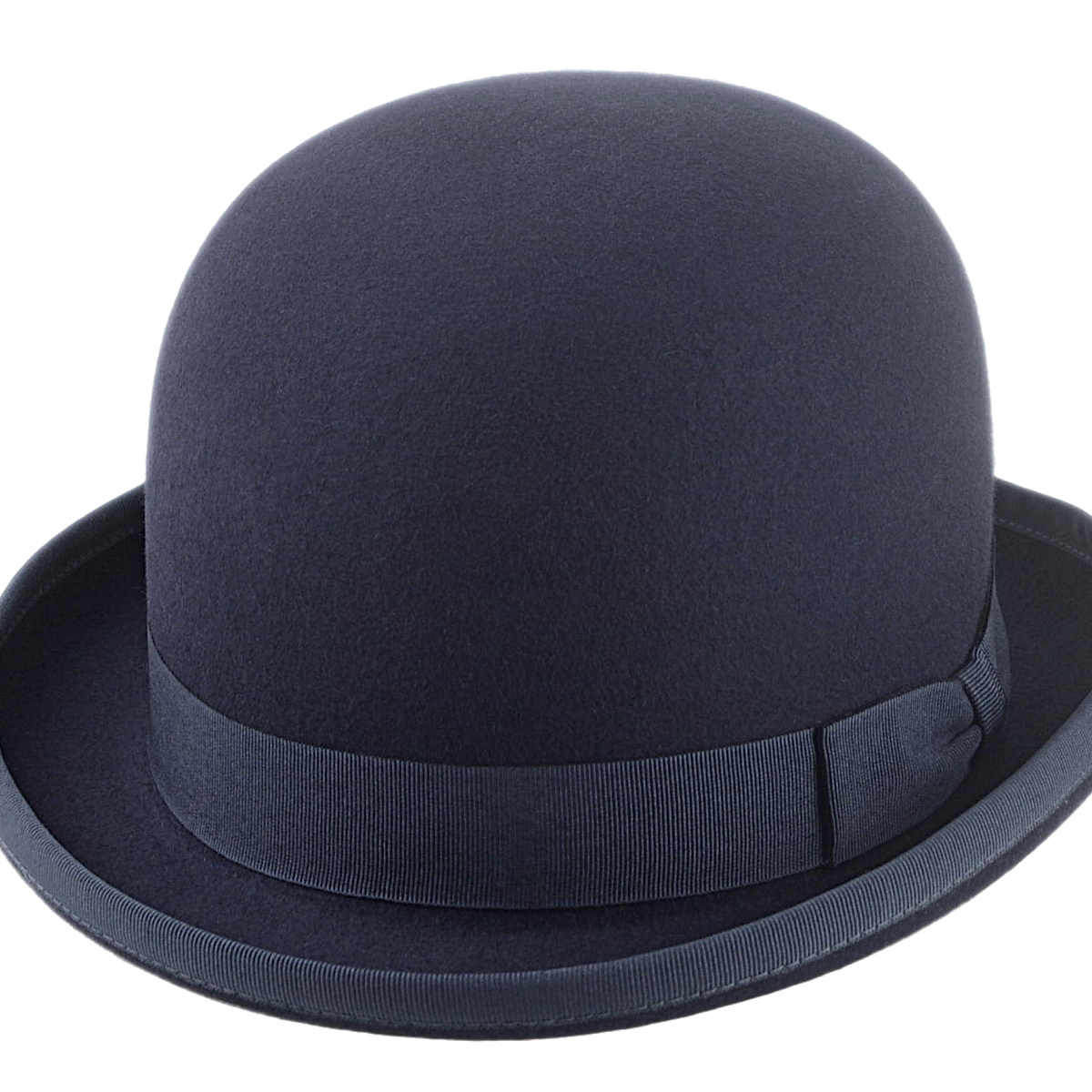 Dark Grey Classic Bowler Hat - The Coke | Agnoulita Hats