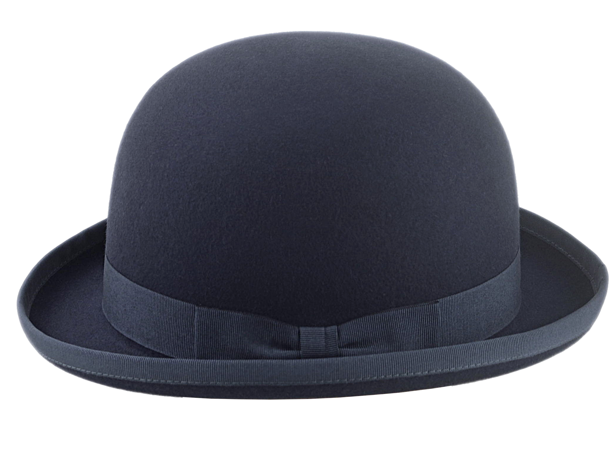 Dark Grey Classic Bowler Hat - The Coke | Agnoulita Hats