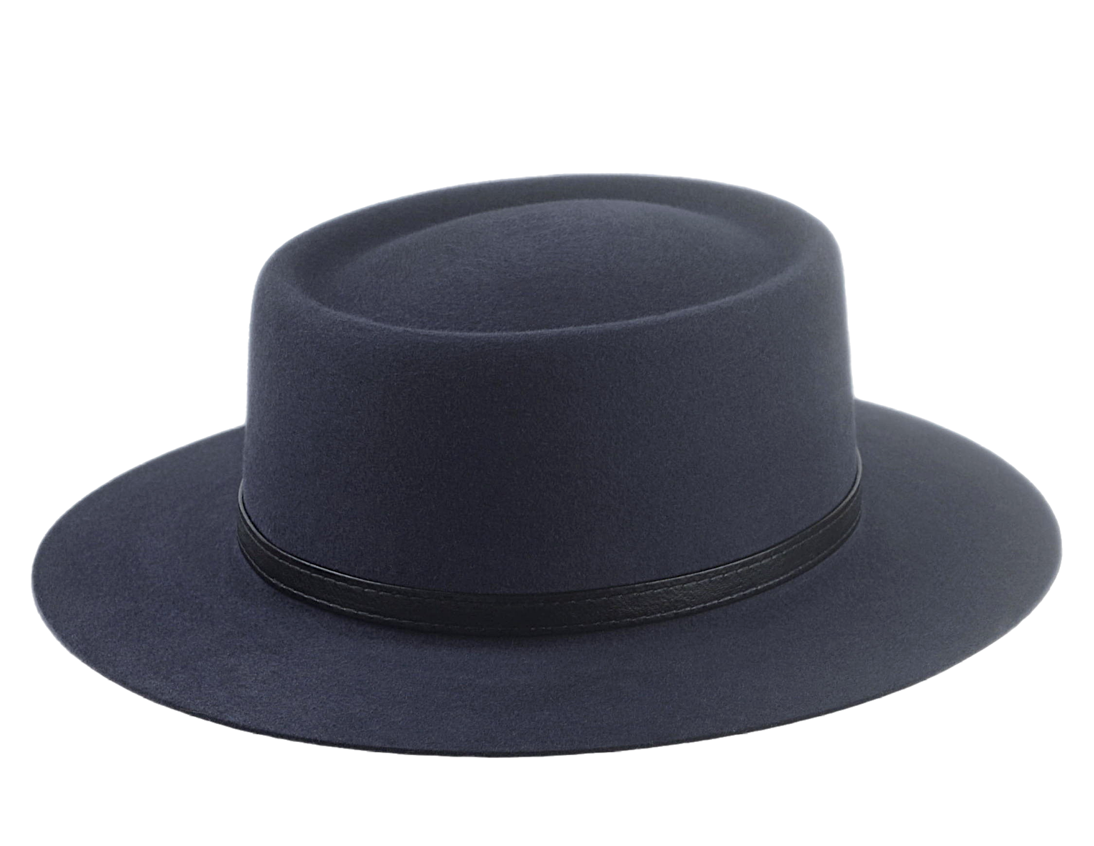 Dark Grey Telescope Crown Country Hat - Voodoo | Agnoulita