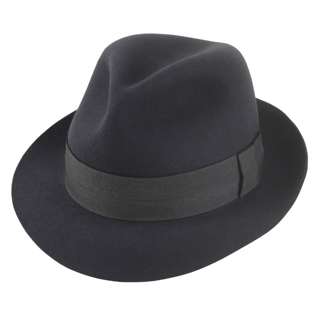 Dark Grey Trilby Hat - The Last Looks | Agnoulita Hats