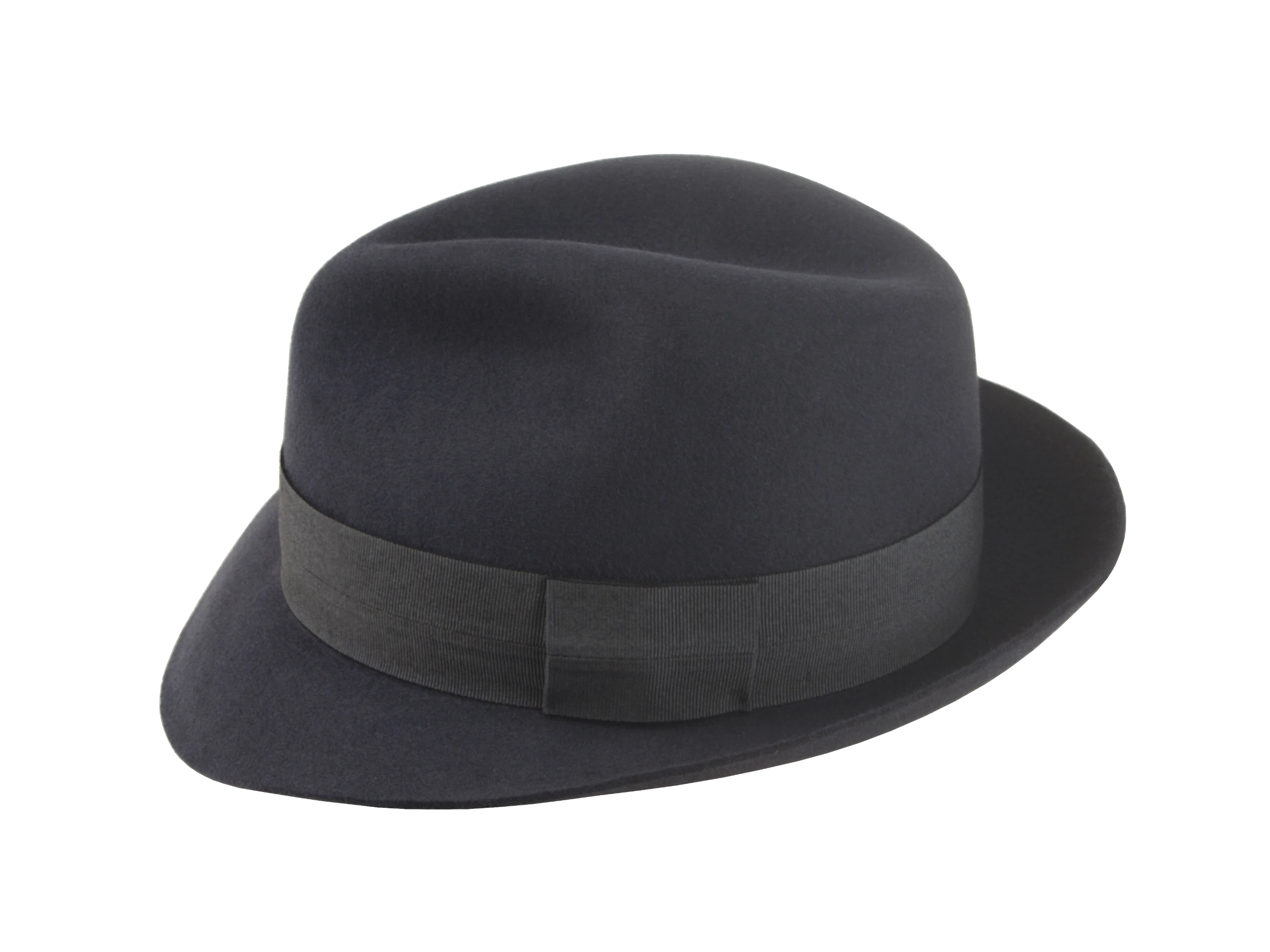 Dark Grey Trilby Hat - The Last Looks | Agnoulita Hats
