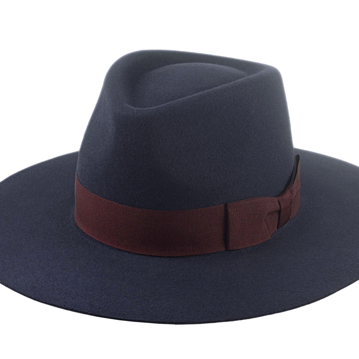 Wide Brim Fedora Hat - The Atlantis | Agnoulita Custom Hats