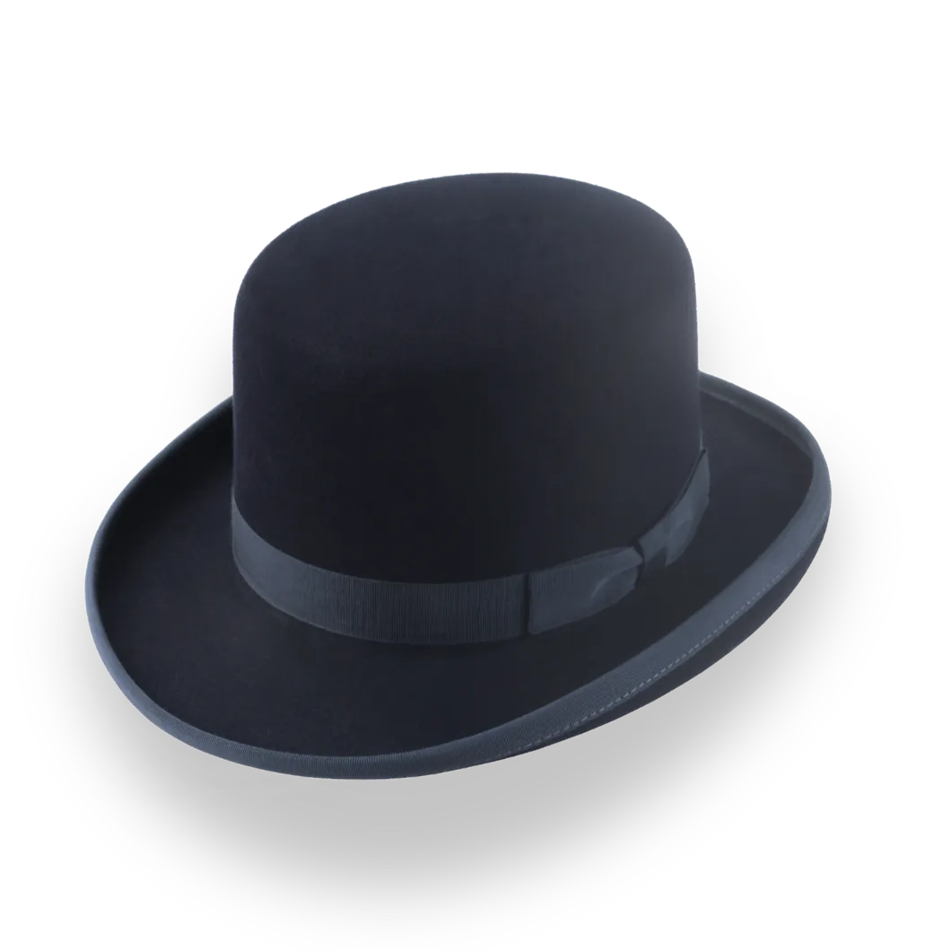 Flat Crown Bowler Hat - The Neptune – Agnoulita Hats