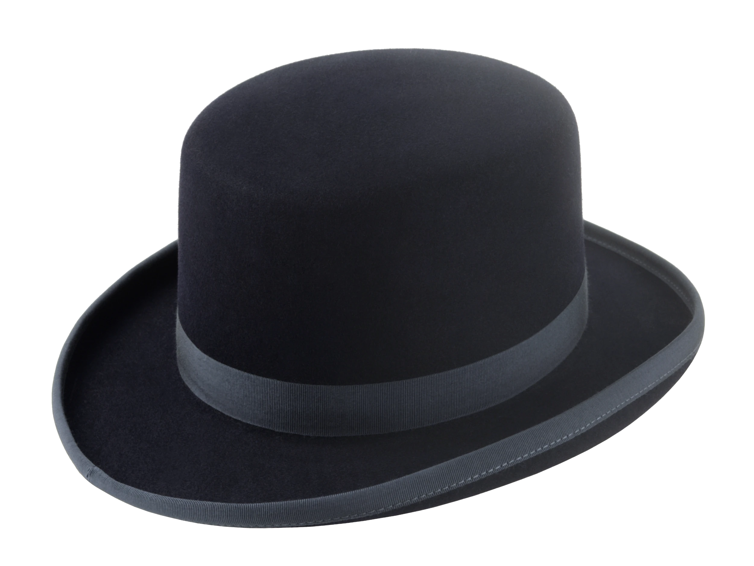 Flat Crown Bowler Hat - The Neptune | Agnoulita Hats