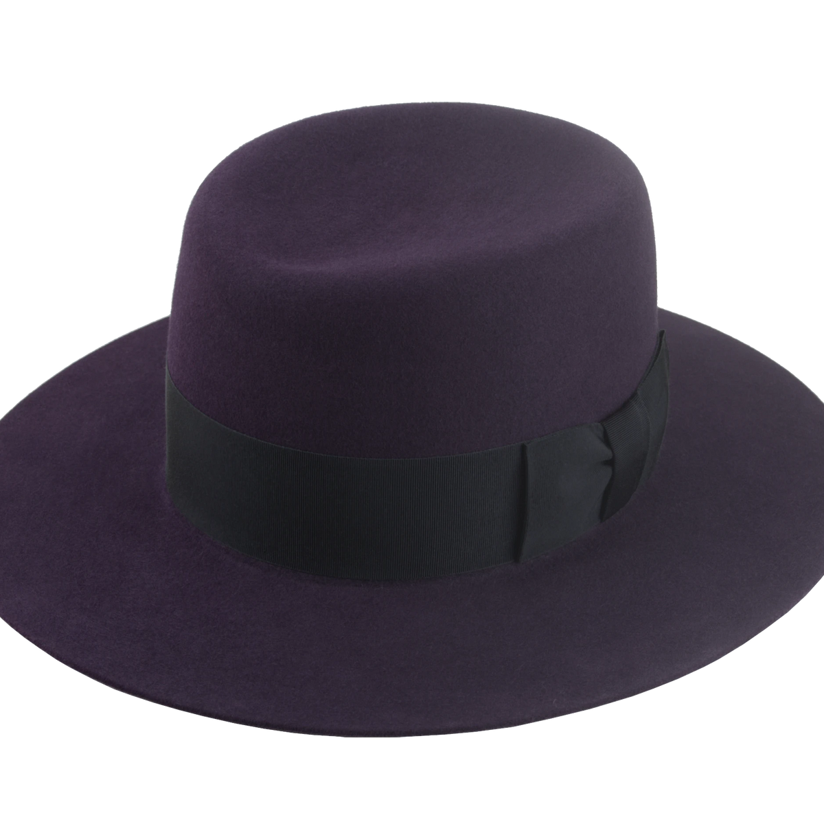Iconic Dark Purple Fedora Hat - The Joker | Agnoulita
