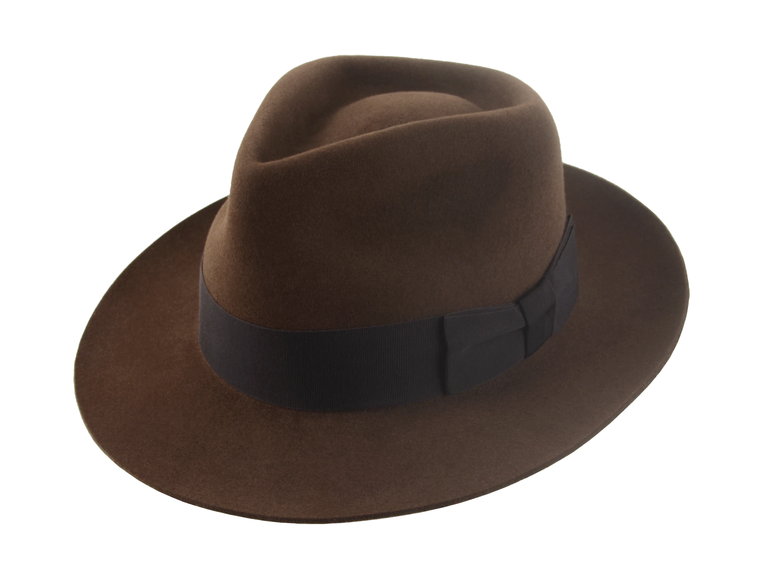 Teardrop Crown Fedora - Capitol | Agnoulita Hats Exclusive