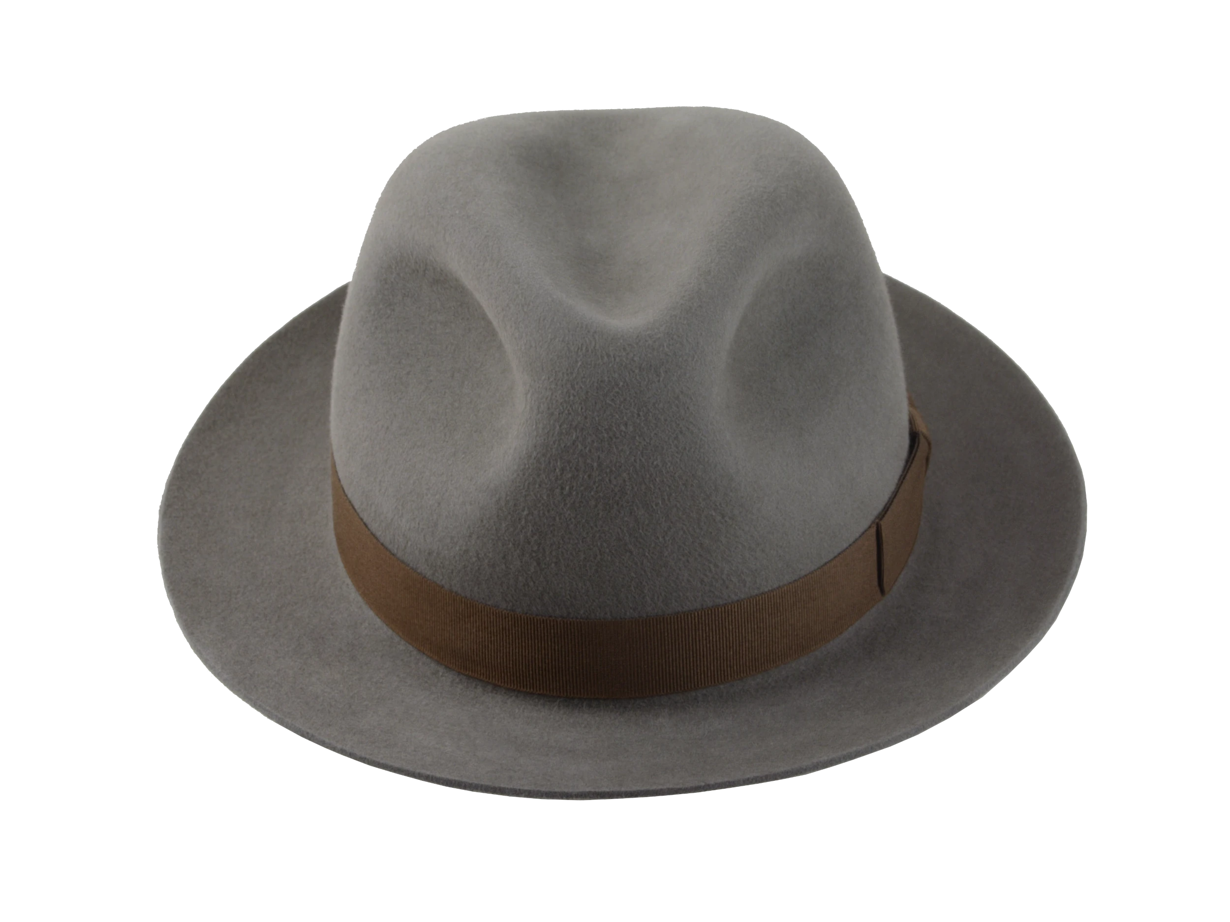 Grey Classic Fedora Hat - The Icon | Agnoulita Hats