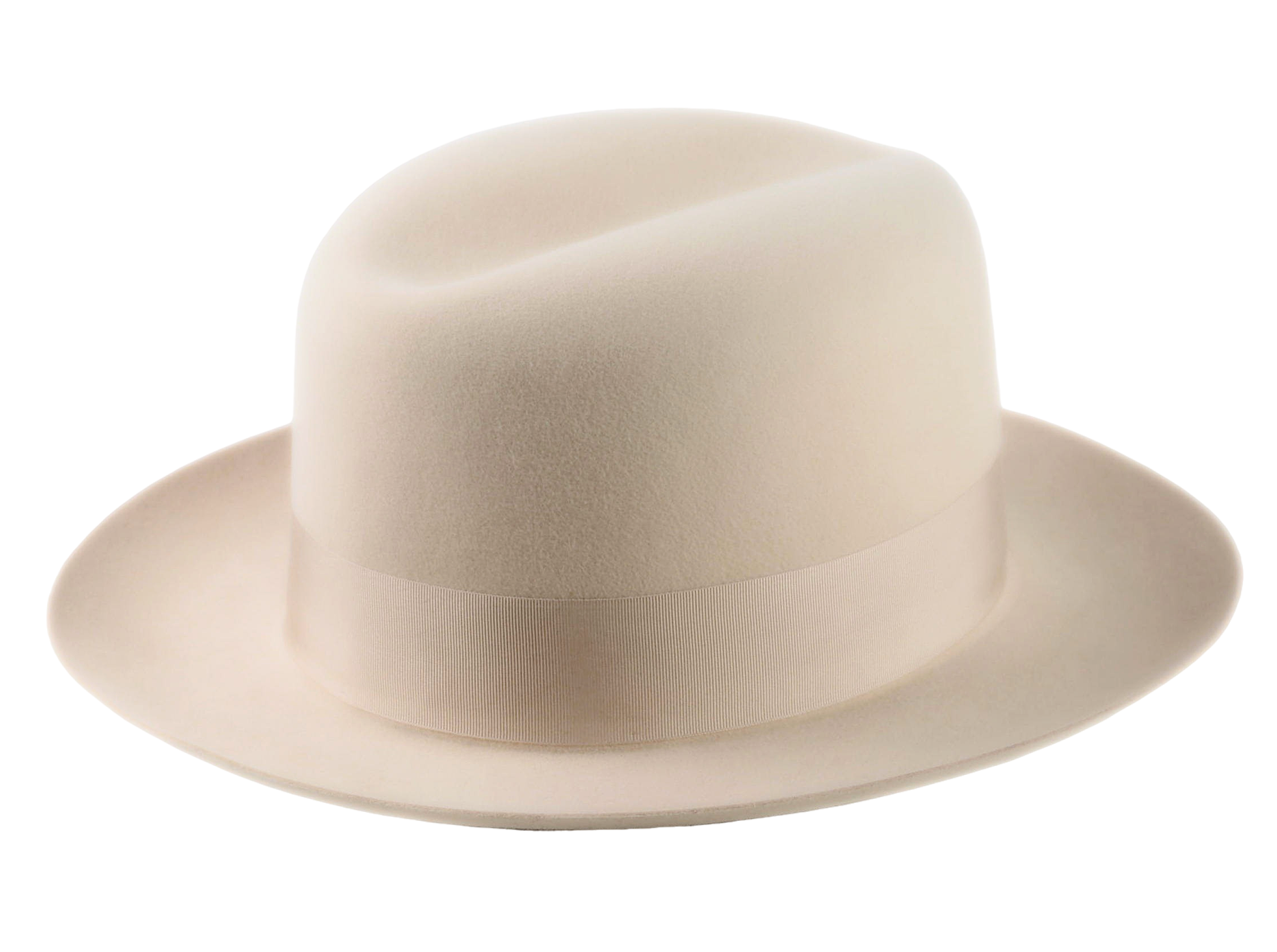 Handcrafted Cream Fedora Hat - The Tobin | Agnoulita Hats