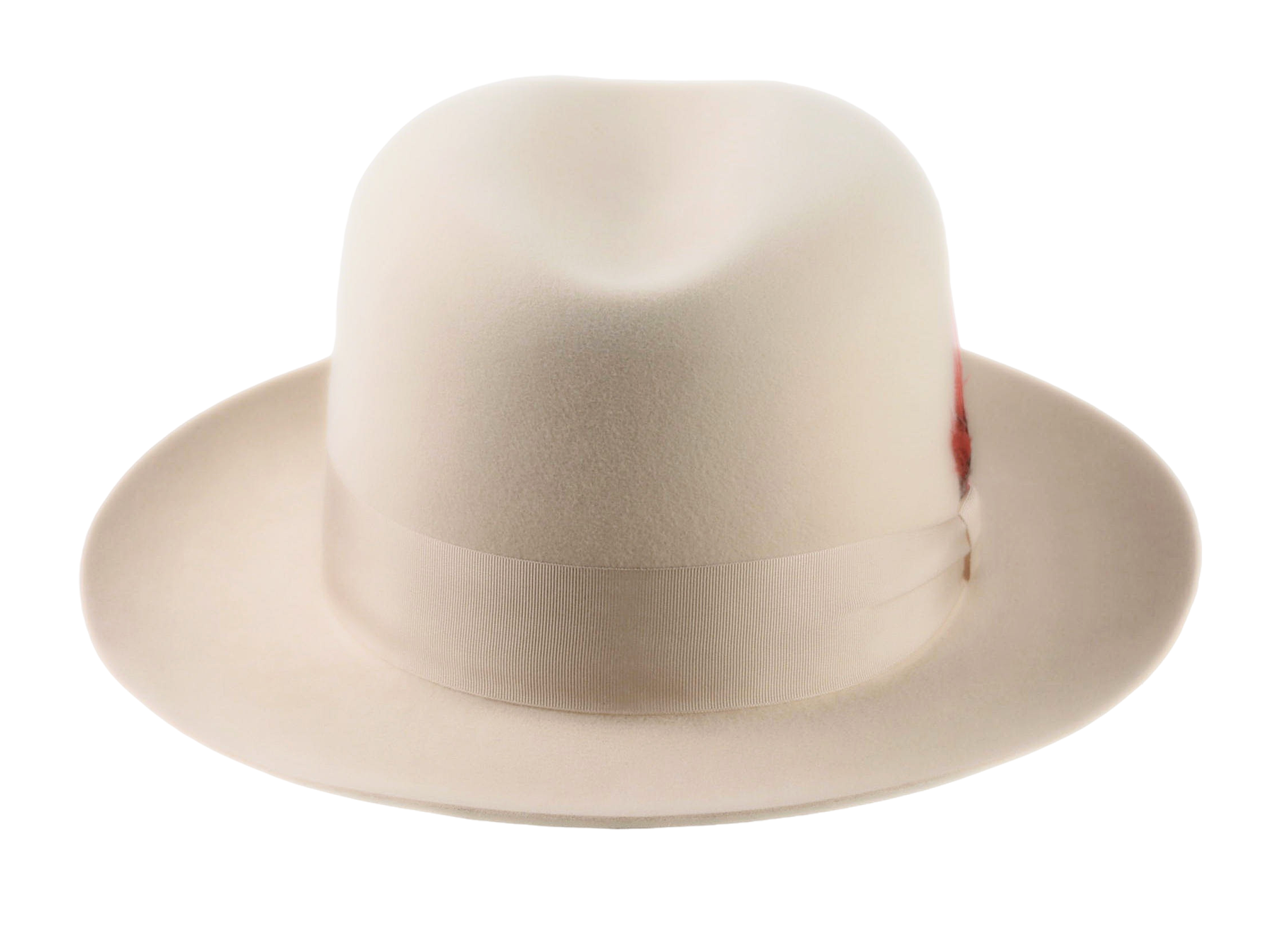 Handcrafted Cream Fedora Hat - The Tobin | Agnoulita Hats