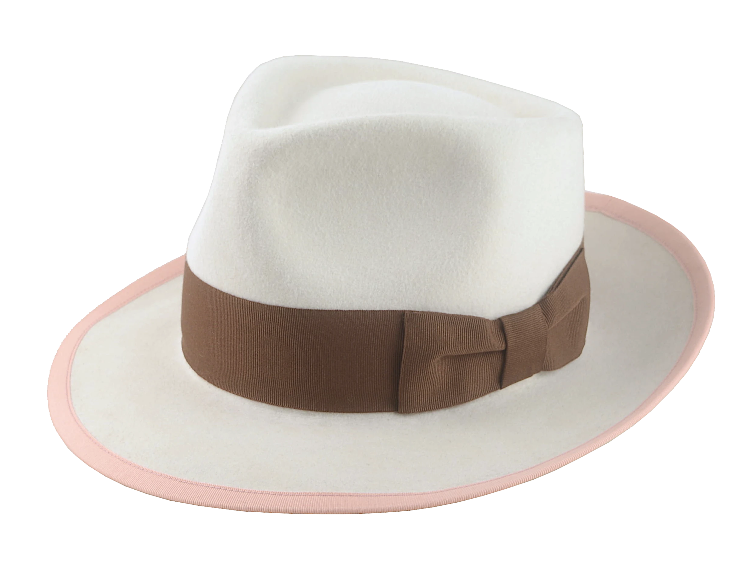 Stylish Ivory Fedora Hat - The Galante | Agnoulita