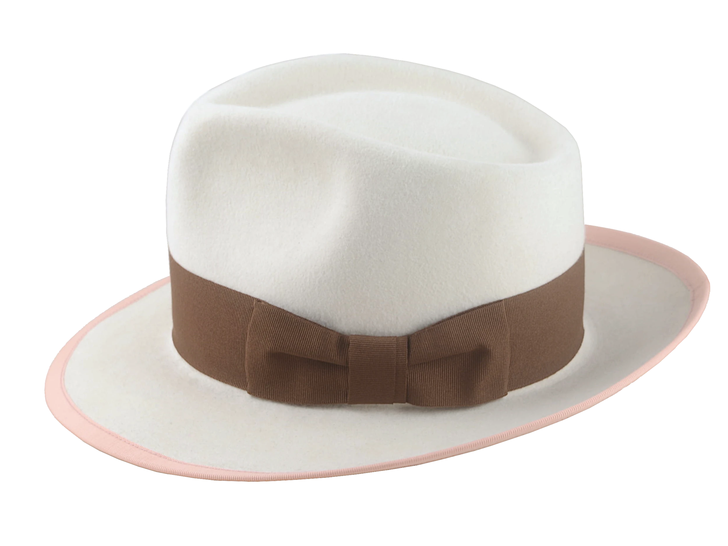Stylish Ivory Fedora Hat - The Galante | Agnoulita