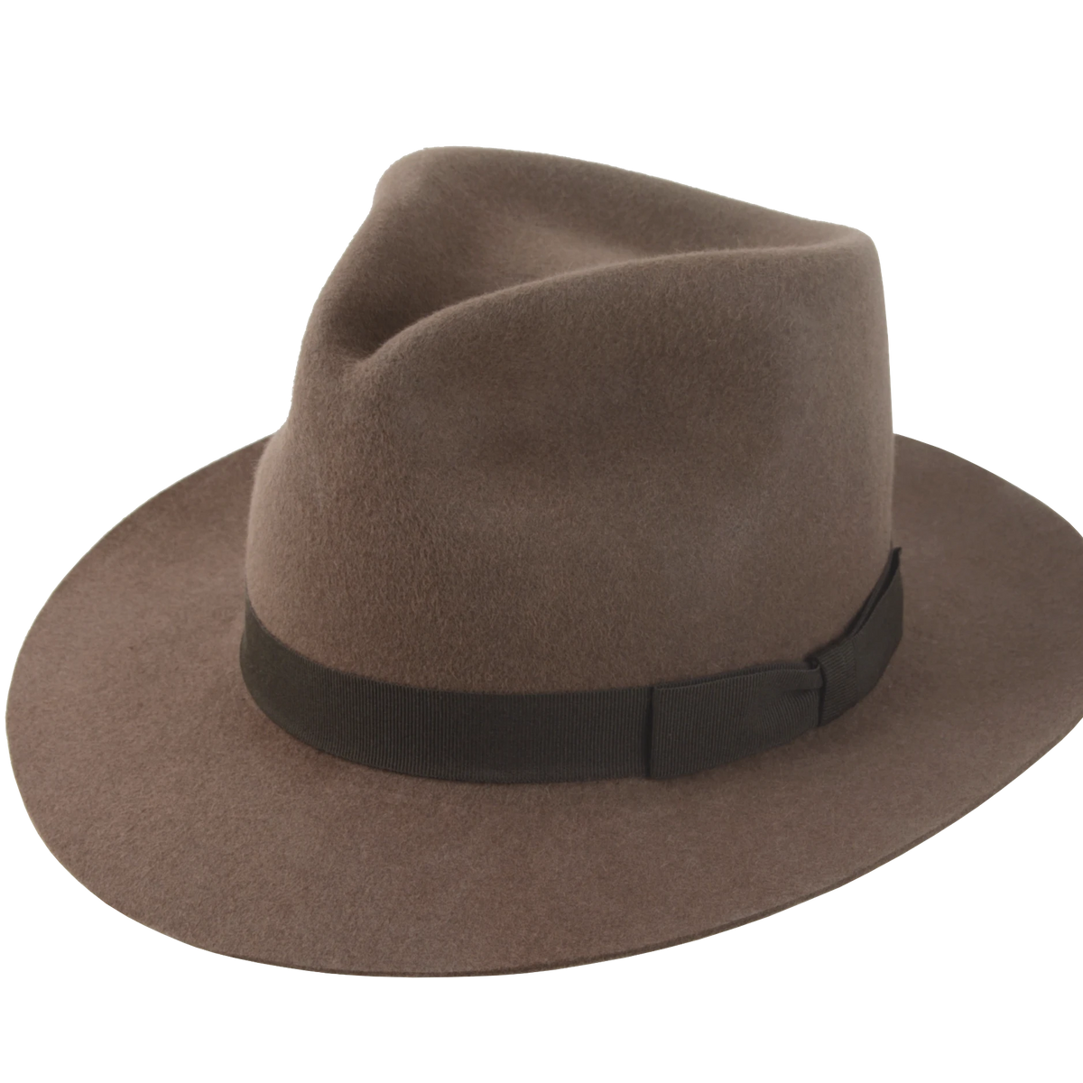 Light Brown Outback Fedora Hat - Desperado | Agnoulita Hats