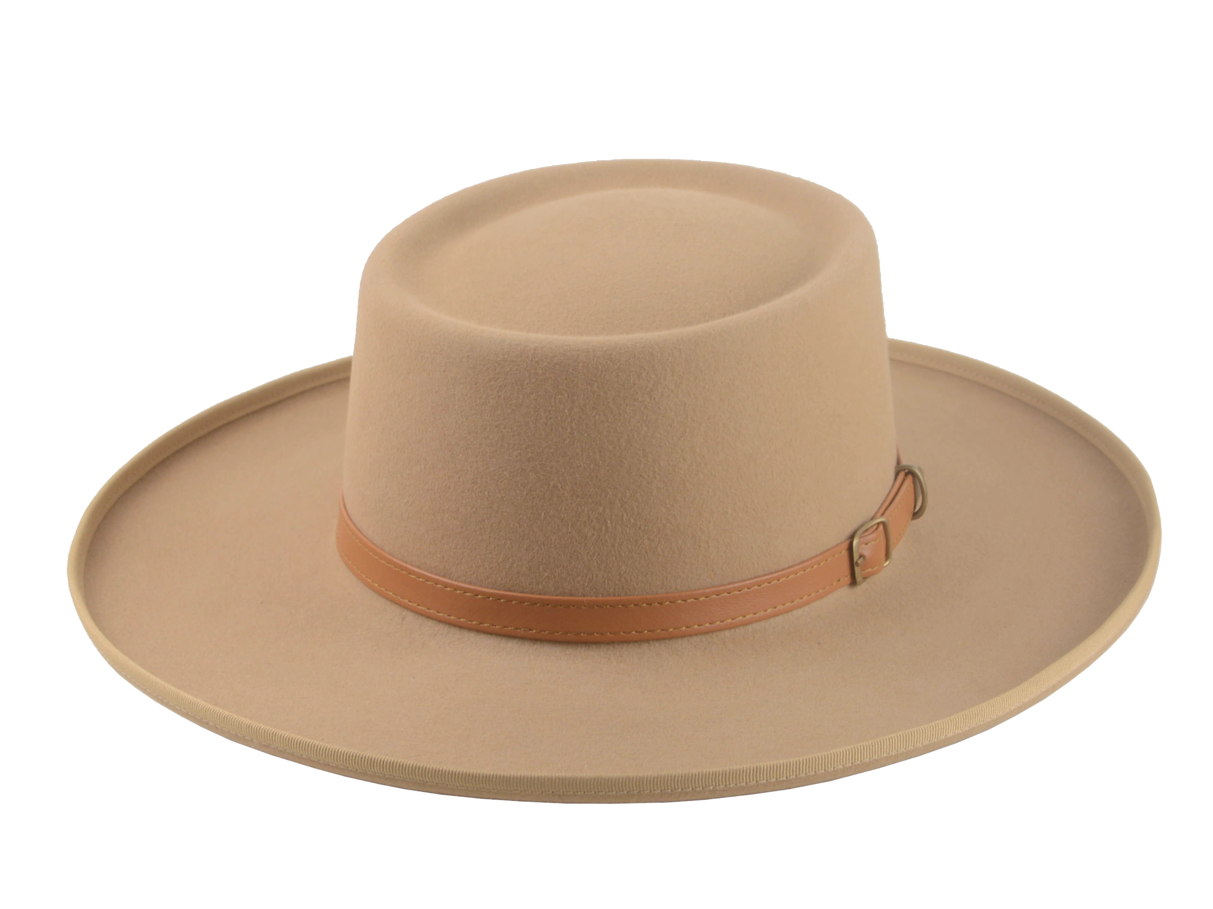 Gambler Hat with Rolled Brim - The Vista | Agnoulita Hats