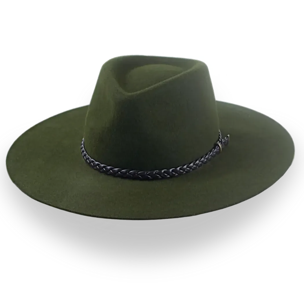 Wide Brim Outback Hat- The Bush – Agnoulita Hats