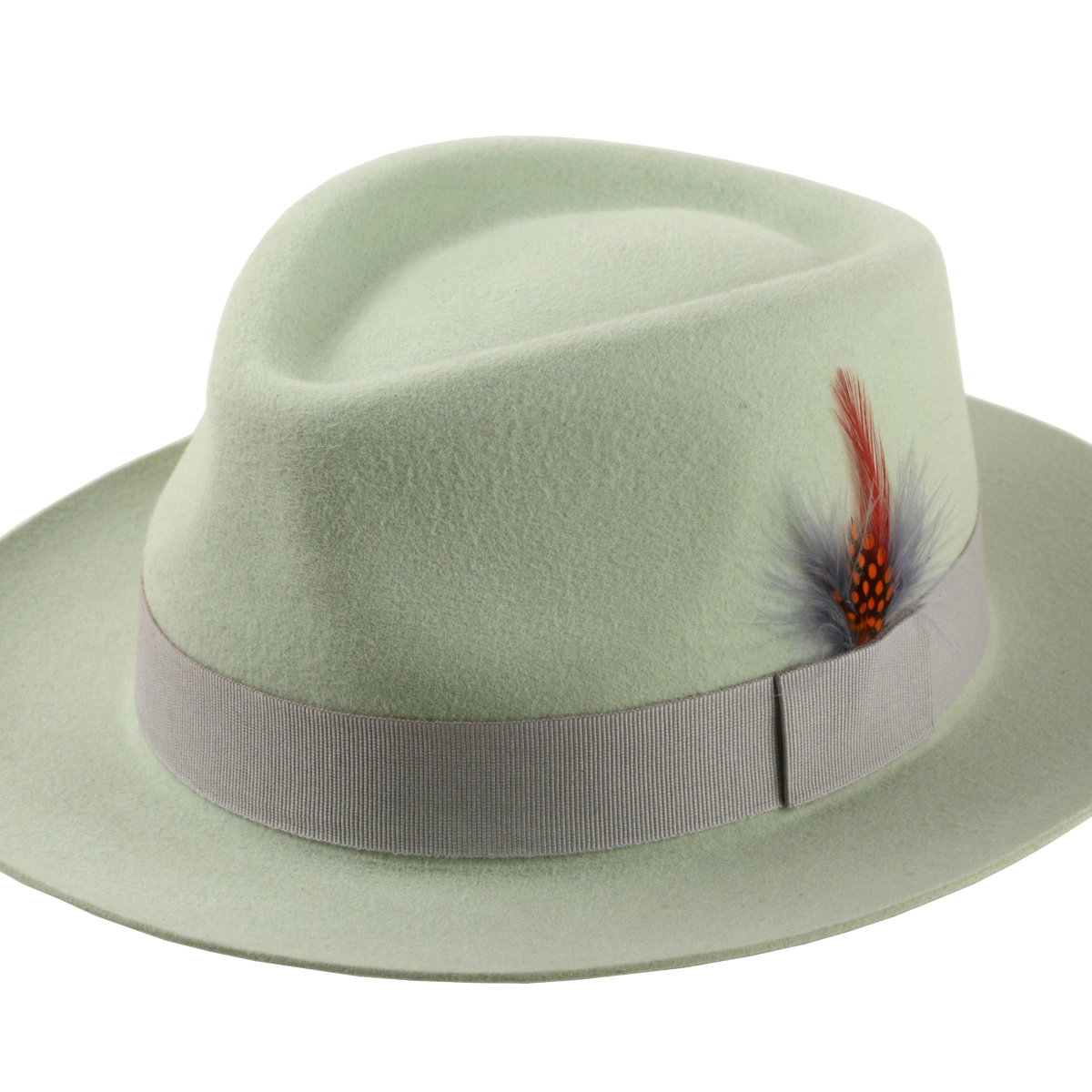 Stylish Mint Green Fedora Hat - The Clubber | Agnoulita Hats