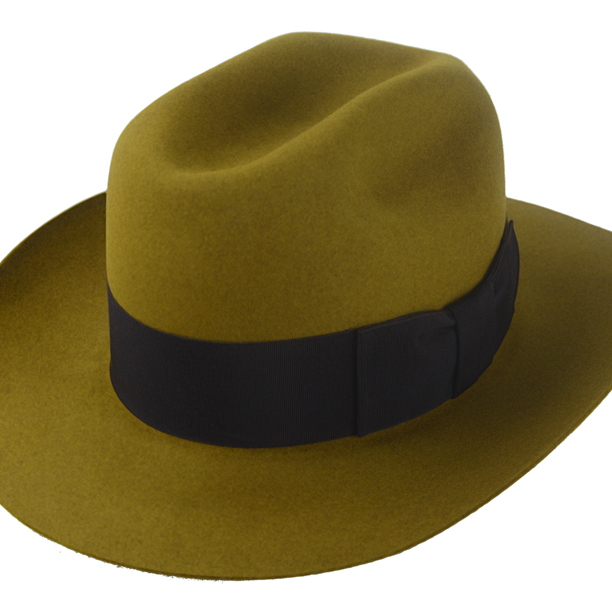 Mustard Yellow Vintage Fedora - The Dover | Agnoulita Hats