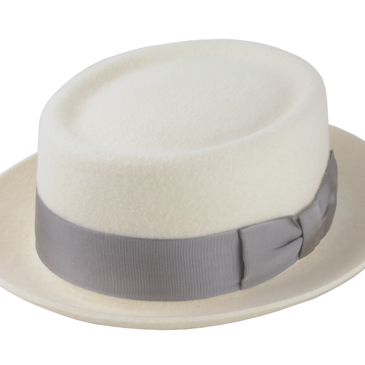 Off-White Porkpie Hat - The Antico | Agnoulita Custom Hats