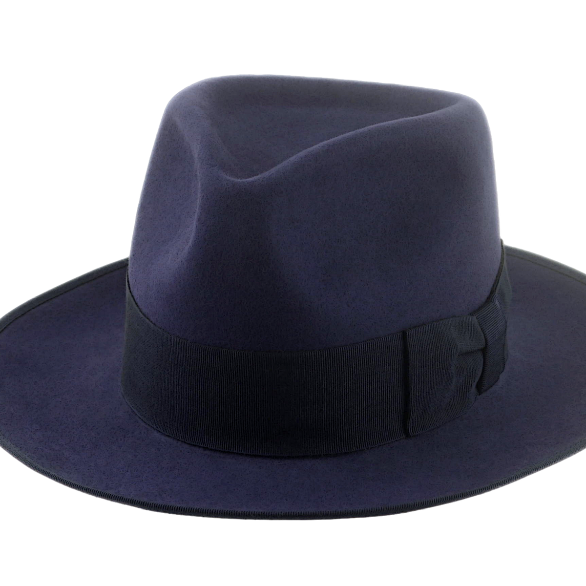 Mens Navy Blue Fedora Hat - The Castor | Agnoulita Hats