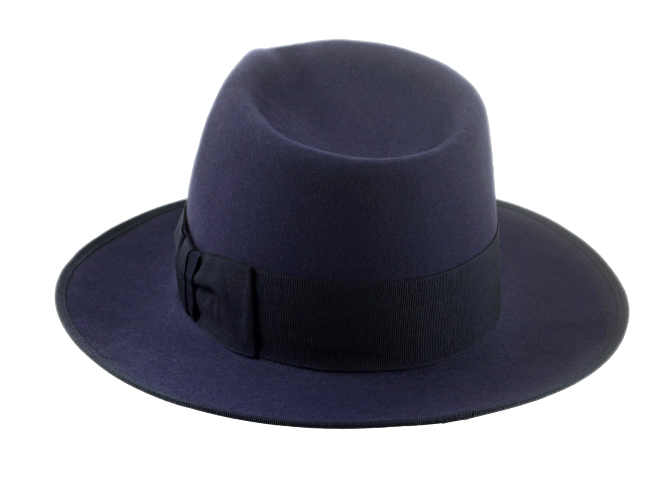 Mens Navy Blue Fedora Hat - The Castor | Agnoulita Hats