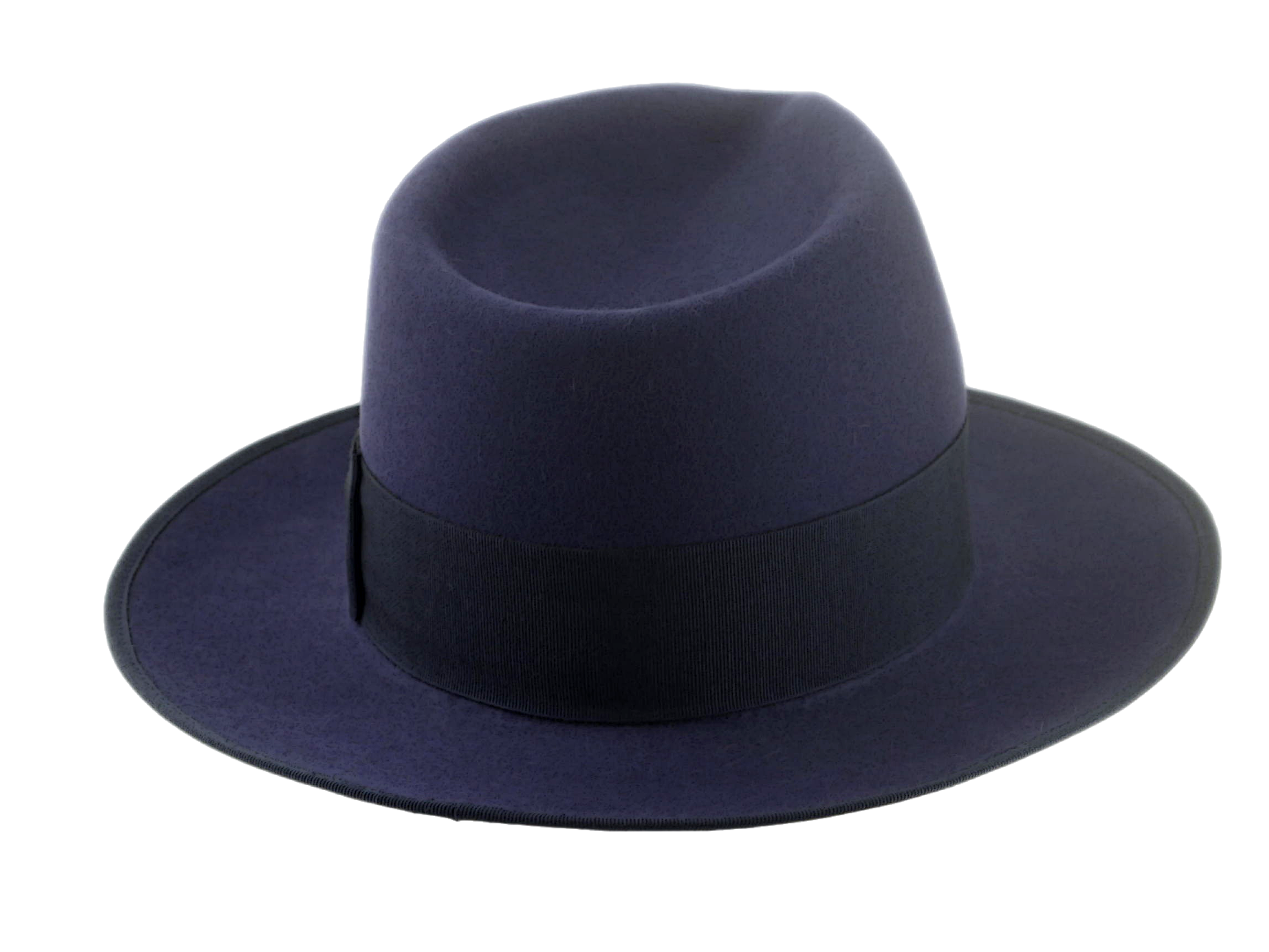 Mens Navy Blue Fedora Hat - The Castor | Agnoulita Hats