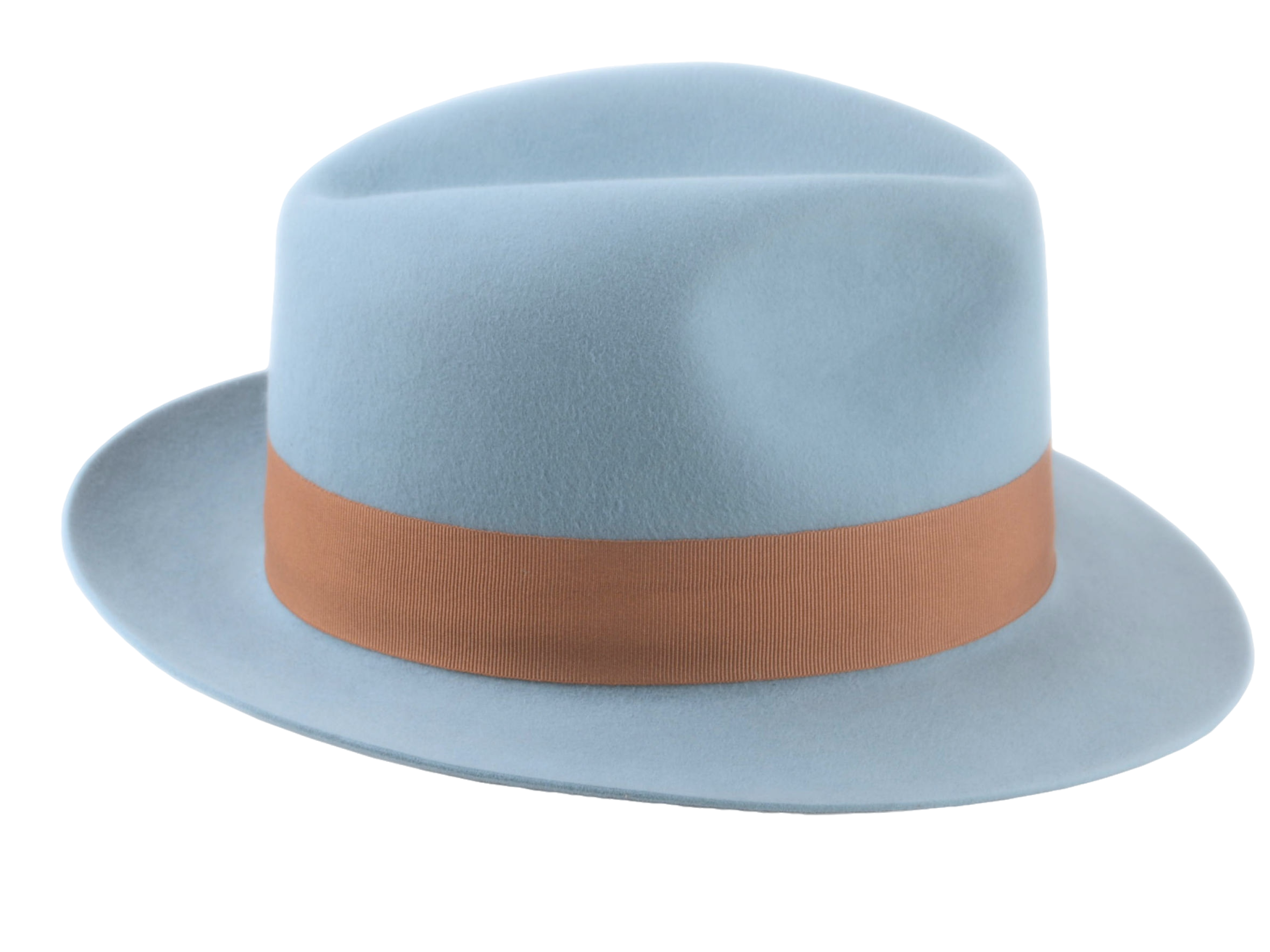 Sky Blue Trilby Hat - The Phoenix| Agnoulita Hats
